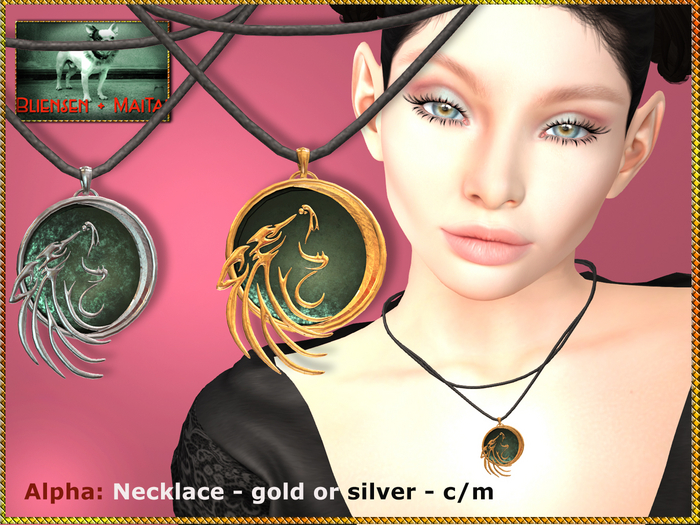 Second Life Marketplace - Bliensen + MaiTai - Alpha - necklace